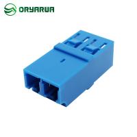 China High Denisty LC Duplex Fiber Optic Adapter Compact Design for sale