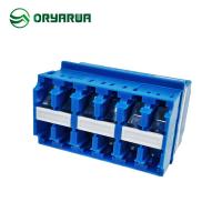 China 12 Ports LC Fiber Optic Adapter With Inner Shutter for sale