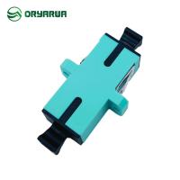 China SC Simplex Fiber Optic Adapter One Piece Molding For FTTH for sale