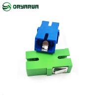 China OEM Inner Shutter Simplex SC Fiber Optic Adapter IEC Standard for sale
