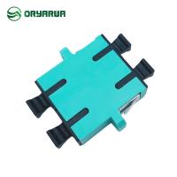 China One Piece Type OM3 OM4 Duplex SC Fiber Optic Adapter for sale