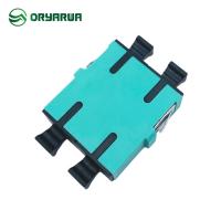 China One Piece Molding SC Duplex Fiber Optic Adaptor For CATV Networks for sale