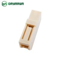 China LC Simplex Welded Type Fiber Optic Adapter Flangeless For Telecom for sale
