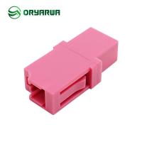 China LC to LC Welded Type Simplex Fiber Optic Coupler without Flange for sale