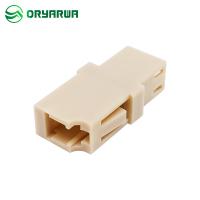 China LC Simplex Welded Type Fiber Optic Adapter Flangeless For Telecom for sale