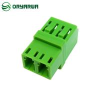 China APC Duplex LC To LC Coupler Single Mode OM3 OM4 RJ45 Port UL Standard for sale