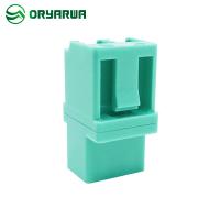 China Flangeless RJ45 LC Multimode Fiber Adapter Plastic Material ISO9001 for sale