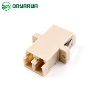 China ODM LC Duplex Single Mode Adapter Flange Split Type For Telecom for sale