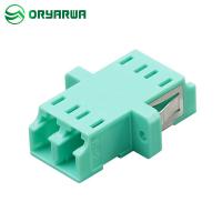 China Welded Type UPC PC Duplex LC Adapter Single Mode Multimode ISO9001 for sale
