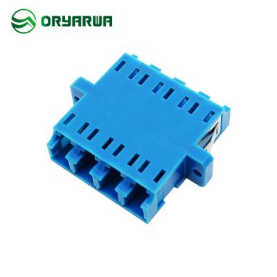 China ISO9001 Flange LC Fiber Optic Adapter Single Mode Multimode Welded Type for sale