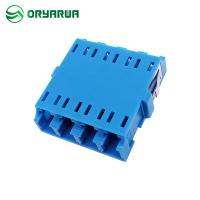 China ISO9001 Flange LC Fiber Optic Adapter Single Mode Multimode Welded Type for sale