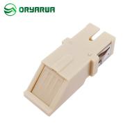 China IEC Standard Simlex SC UPC Adapter Low Insertion Loss Push In Type for sale