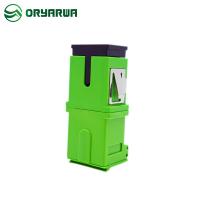 China Welded Housing SC Simplex Optical Fiber Adaptor Flangeless Ourter Shutter for sale