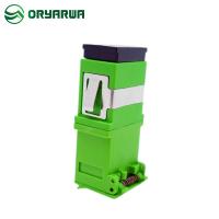 China Welded Housing SC Simplex Optical Fiber Adaptor Flangeless Ourter Shutter for sale