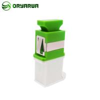China FTTH FTTB Simplex Fiber Optic Adapter With Shutter for sale