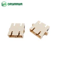 China Welded Flange SC Fiber Optic Adapter Duplex Active Device Termination for sale
