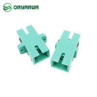 China OM3 OM4 Simplex SC To LC Adapter Multimode Plastic Housing Welded Type for sale