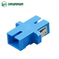China Welded Flangeless Simplex SC UPC Adapter SM MM Ceramics Sleeve for sale