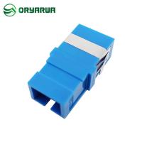 China Welded Flangeless Simplex SC UPC Adapter SM MM Ceramics Sleeve for sale