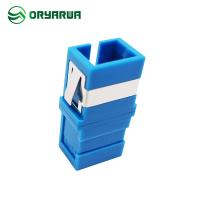 China Welded Flangeless Simplex SC UPC Adapter SM MM Ceramics Sleeve for sale