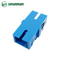 China Welded Flangeless Simplex SC UPC Adapter SM MM Ceramics Sleeve for sale