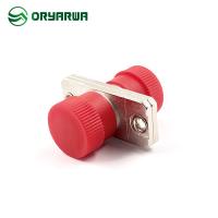 China Metal Housing FC Fiber Optic Adapter Simplex Flange Coupler ODM for sale