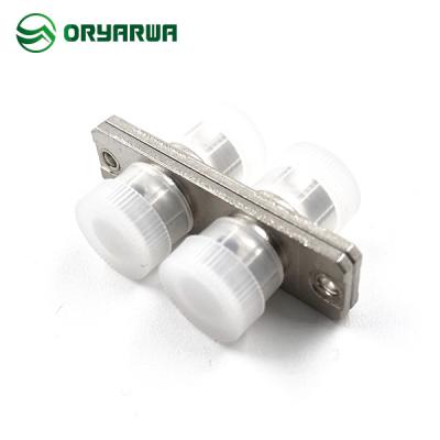 China Flange Metal FC Fiber Coupler Low Insertion Loss Duplex Fiber Optic Adapter for sale