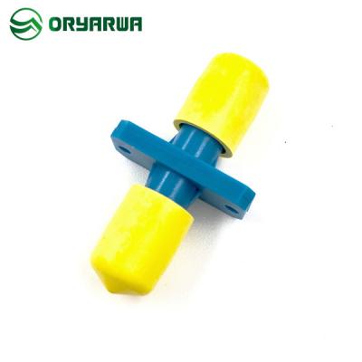 China Simplex ST To ST Fiber Optic Adapter Single Mode 5.9N Plastic Housing for sale