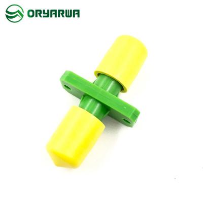 China Network Flange Simplex ST To ST Adapter Fiber Cable Adapters Plastic Housing for sale