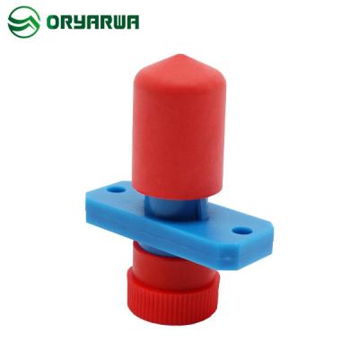 China Flange FC To ST Hybrid Fiber Adapter Simplex Plastic Housing OEM ODM for sale