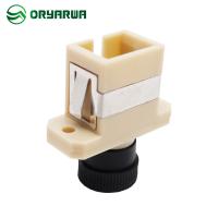 China OEM Ceramic Sleeve SC To FC Simplex Hybrid Fiber Adapter Single Mode for sale