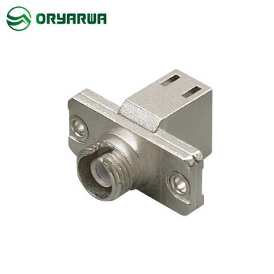 China Metal Body Hybrid Flange LC To FC Adapter Simplex Single Mode for sale