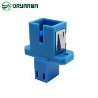 China Flange Simplex Fiber LC To SC Adapter Hybrid Multimode ROHS Standard for sale