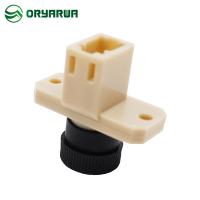 China ODM Simplex Hybrid LC To FC Fiber Adapter Zirconia Sleeve Compact design for sale