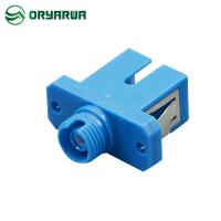 China SC To FC Simplex Hybrid Fiber Adapter Blue Color for sale
