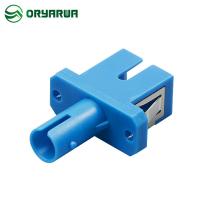 China SC To ST Fiber Optic Hybrid Adapter For FTTH Meeting IEC613000 for sale