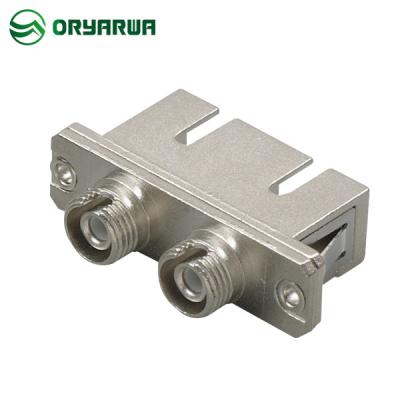 China SC to FC Duplex Hybrid Fiber Adapter Multimode Metal Material for sale