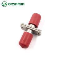 China Metal Type ST To ST Fiber Optic Adapter Simplex ISO9001 Approved for sale