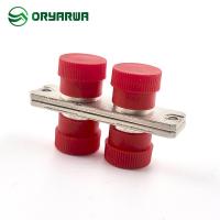 China Single Mode Flange FC Fiber Optic Adapter Metal Housing JIS Standard for sale