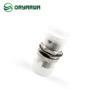 China RoHS Metal Type FC To FC Adapter Simplex FC Fiber Optical Adapters for sale