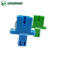 China Flange Simplex Fiber LC To SC Adapter Hybrid Multimode ROHS Standard for sale