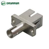 China Metal SC To ST Fiber Optic Hybrid Adapter Singlemode for sale