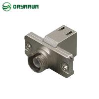 China Metal Body Hybrid Flange LC To FC Adapter Simplex Single Mode for sale