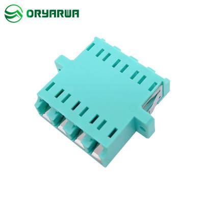 China Laser Proof Inner Shutter LC Fiber Optic Adapter Single Mode OEM ODM for sale