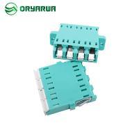 China Laser Proof Inner Shutter LC Fiber Optic Adapter Single Mode OEM ODM for sale