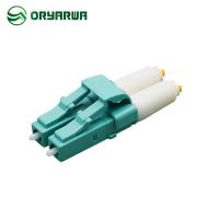 China ODM Mutilmode Duplex LC PC Fiber Connector With 12mm Long Boot for sale