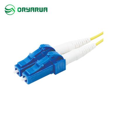 China Pigtail 1.2mm Cable Fiber Optic LC Duplex Connector One Piece Type for sale