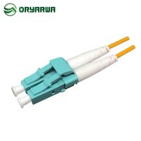 China 20mm Long Boot LC Duplex Fiber Connector Multimode Fiberoptic Connectors for sale