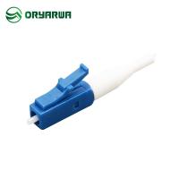 China 0.9mm PC Simplex LC APC Fiber Connector 16.7mm Boot Multimode for sale