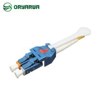 China 2.0mm 3.0mm Uniboot Optical Fibre Cable Connectors UPC APC AQUA 25mm Boot for sale
